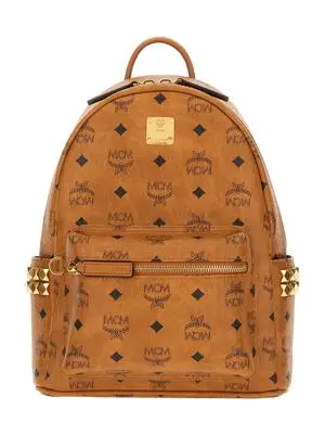 Mcm Monogram Backpack - Multicolor