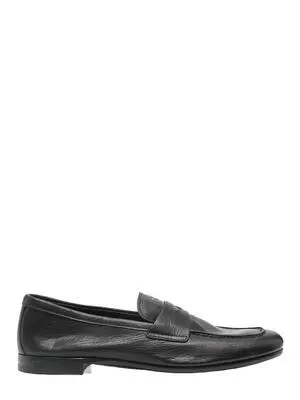 Prada Prada Leather Loafers Black