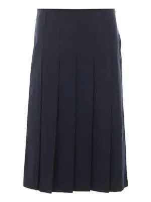 A.P.C. A.P.C. Gabardine Midi Skirt