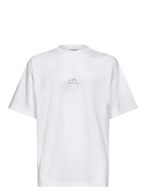 Balenciaga White Bodysuit Medium-fit T-shirt - Multicolor