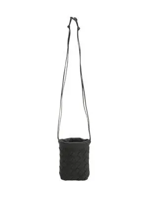 Bottega Veneta Intrecciato Calfskin Vertical Dustbag - Black