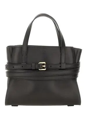 Moschino Tie Me Bag Small - Black