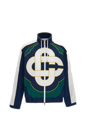 Casablanca CASABLANCA Technical Taffeta Windbreaker Jacket Multicolor