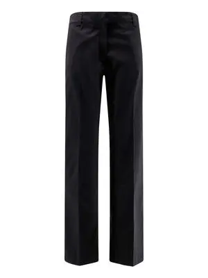 Miu Miu Stretch Poplin Trousers - Multicolor