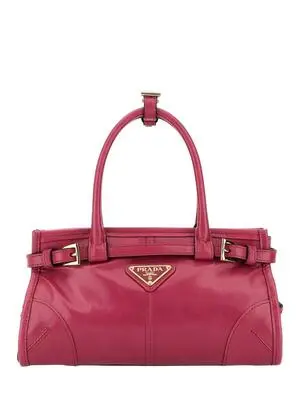 Prada Bonnie Leather Bag - Pink