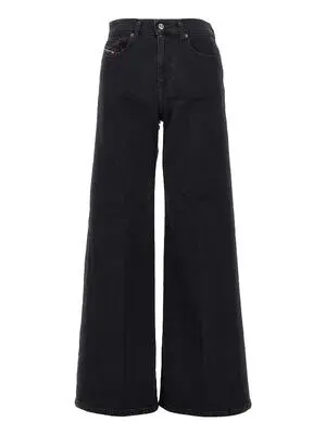 DIESEL® 1978 D-akemi Denim Pants - Black