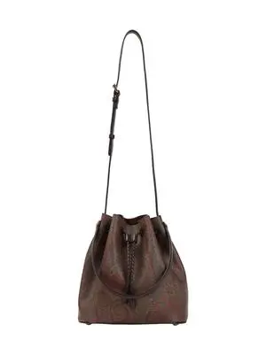 Etro Small Arnica Bucket Bag - Brown