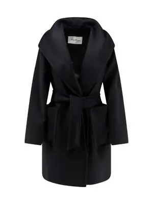 Max Mara Rialto Camel Hair Coat Multicolor