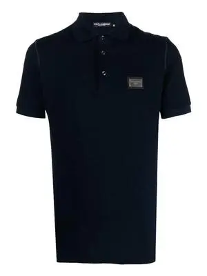 Dolce & Gabbana Polo Shirts - Blue