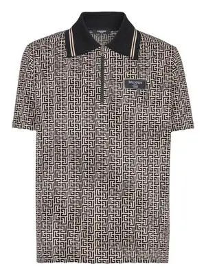 Balmain Polo Shirts - Black