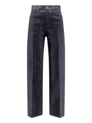 Loro Piana Cotton And Cashmere Flare Jeans - Multicolor