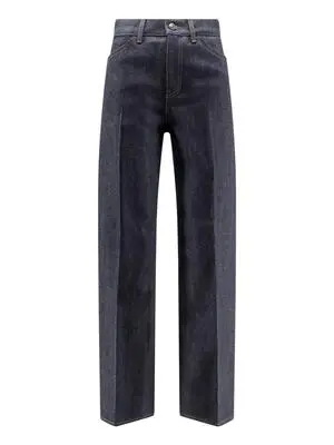 Loro Piana Cotton And Cashmere Flare Jeans - Multicolor