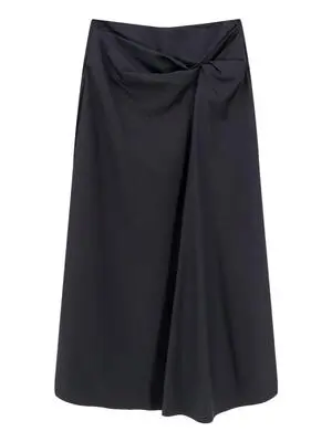 Max Mara Cotton Blend Skirt - Multicolor