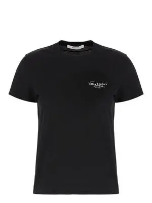 Givenchy GIVENCHY Logo Print T-Shirt Multicolor