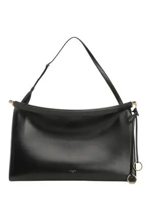 Alaïa Large Le Click East West Shoulder Bag - Black