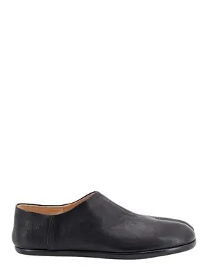 MAISON MARGIELA Tabi Leather Slip-ons - Black