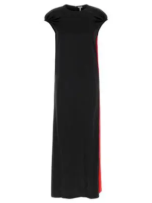 Loewe Satin Dress - Black
