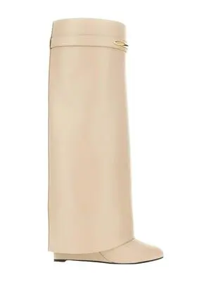 Givenchy GIVENCHY Knee High Wedge Boots Multicolor