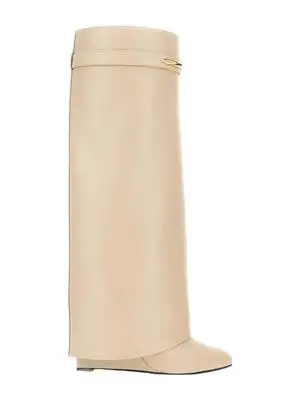 Givenchy Knee High Wedge Boots - Multicolor