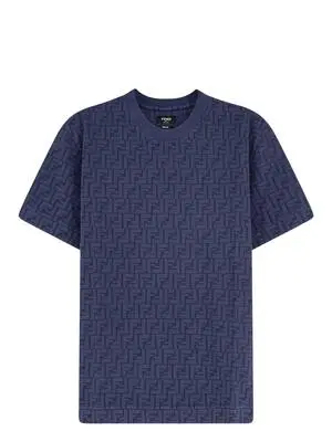 Fendi Ff Cotton T-shirt - Multicolor