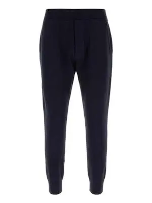 Dsquared2 Navy Knit Joggers - Blue
