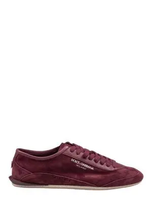 Dolce & Gabbana Dolce & Gabbana Men Gimondi Plus Leather Sneakers Red