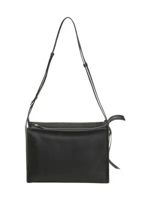Bottega Veneta Corriere Messenger Bag - Black