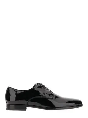 Dolce & Gabbana DOLCE & GABBANA Glossed Derby Lace-up Shoes Multicolor