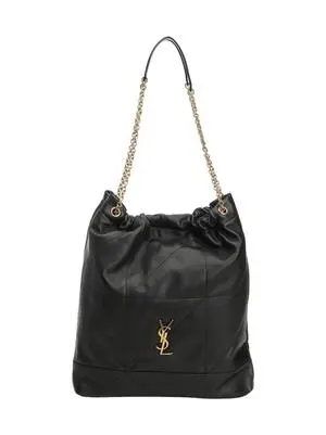 Saint Laurent Pochon Jamie Large Bag - Black