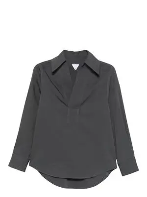 Bottega Veneta V-neck Shirt - Gray