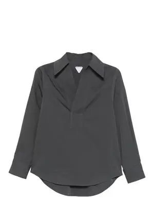 Bottega Veneta V-neck Shirt - Gray