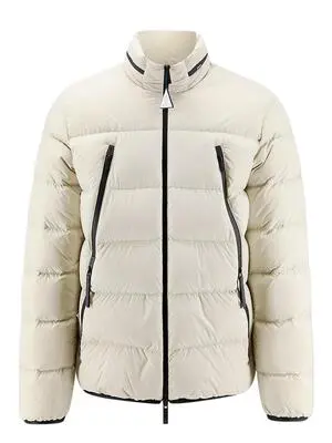 Moncler Dalalven Nylon Down Jacket With Contrasting Profiles - Multicolor