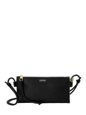 Loewe Joya Leather Crossbody Bag - Black