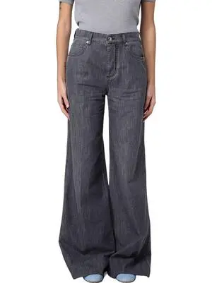 Bottega Veneta Wide Leg Jeans - Multicolor