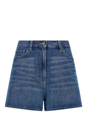 VALENTINO VALENTINO VGold Denim Shorts