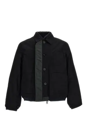 Sacai Nylon Twill Rip Stop Reversible Jacket - Multicolor