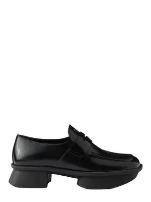 Prada Patent Leather Loafers - Black