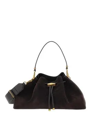 JIMMY CHOO JIMMY CHOO Bon Bon Suede Shoulder Bag Multicolor