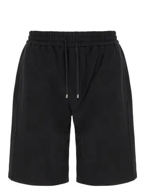 Saint Laurent Logo Detailed Drawstring Shorts - Multicolor