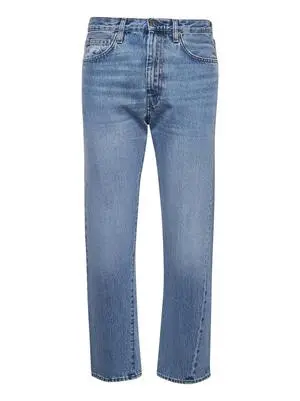 TOTÊME Toteme Women Light Blue Denim Twisted Jeans