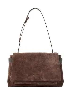 Brunello Cucinelli Suede Crossbody Bag - Multicolor