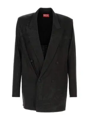 DIESEL® Stretch Acetate J-pekka Blazer - Black