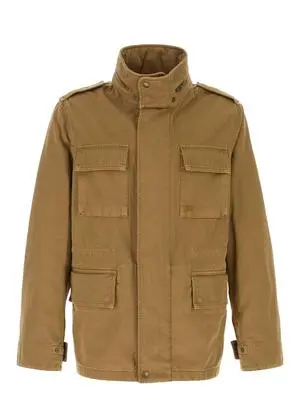 Burberry Cotton Field Jacket - Brown