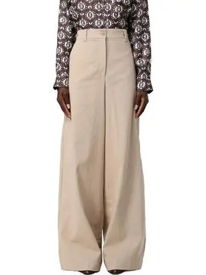 Max Mara Wide Leg Pants - Cream