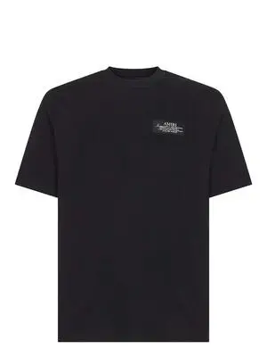 Amiri Black Jersey Spirit T-shirt - Multicolor
