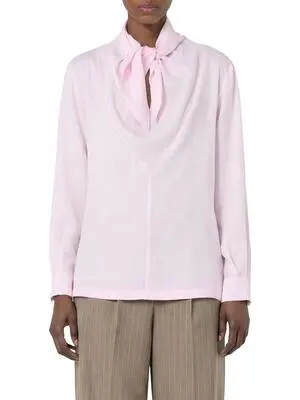 Max Mara Badia Silk Blouse - Pink
