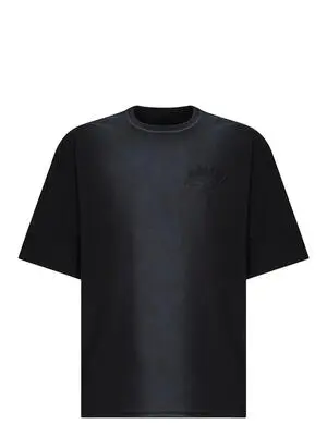 Amiri Black Cotton Jersey Arts District Oversized T-shirt - Multicolor
