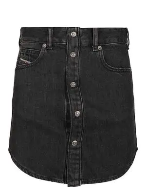 DIESEL® DIESEL De-Ard Miniskirt Black
