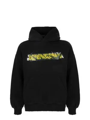 Balenciaga BALENCIAGA Printed Hooded Sweatshirt Multicolor