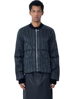 Moncler Rick Owens Geocamo Flight Bomber Jacket - Black